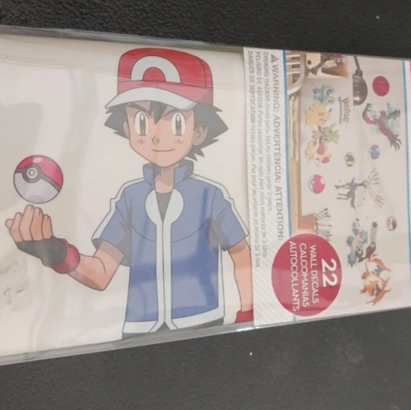Pokemon | Wall Decor | Pokemon Wall Decals | Poshmark